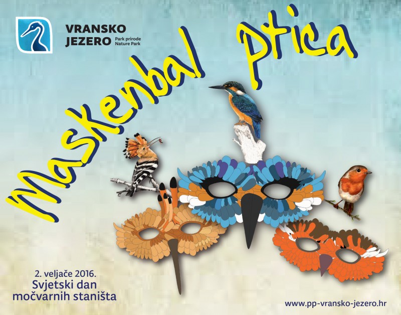 Maskenbal ptica na Vranskom jezeru | TRIS portal - ŠibenikTRIS portal ...